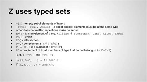 formal methods 4 z notation pdf