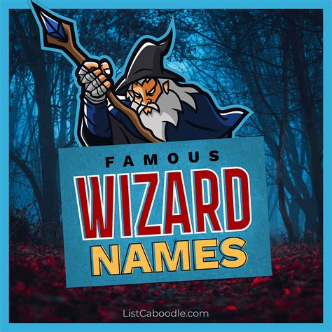 Famous Wizard Names Meanings And Ideas To Create Your Own