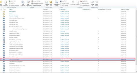 Missing This Pagelayout In The Site Settings Page Layout List Welcome