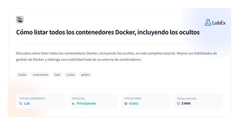 Cómo Listar Todos Los Contenedores Docker Incluyendo Los Ocultos Labex