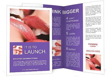 Female Lovers Brochure Template Design ID 0000020854 SmileTemplates Com