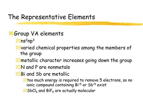 Ppt Overview Of Representative Elements In Chemistry Powerpoint Presentation Id1204614