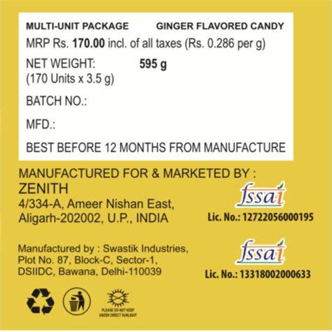 Clumsy Candy Combo Pack Of 20 Jars Ginger Flavor 170 Candies Per