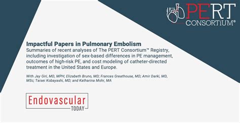 Pert Consortium™ Registry Sex Based Differences High Risk Pe Outcomes