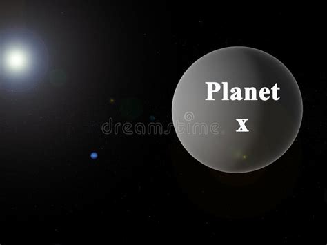 Artwork From Hypothetical Planet X In Our Solar System Behind Neptune
