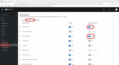 06 Keycloak Example Com Auth Required Actions Fedora Magazine