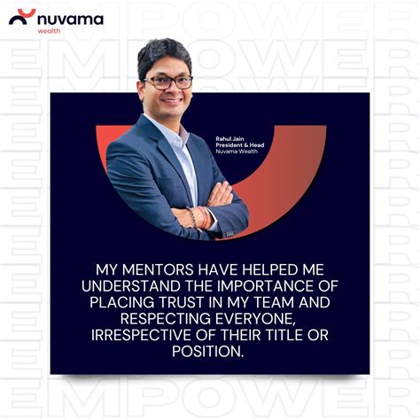 Rahul Jain On Linkedin Leadership Mentorship Teamculture Nuvamawealfh