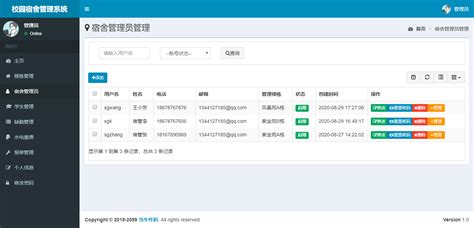 2020全新版java ssm mysql高校宿舍管理系统 代码 当牛作码