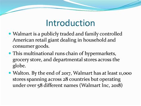Solution Walmart Swot Analysis Studypool