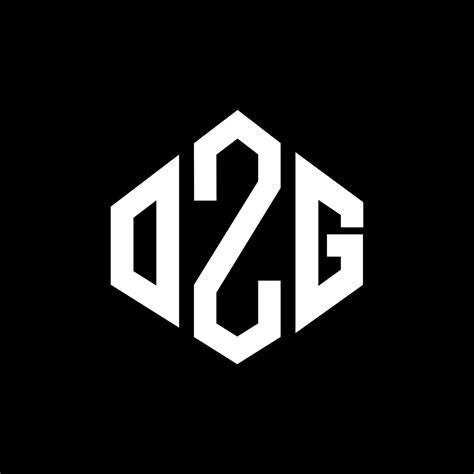 Diseño De Logotipo De Letra Ozg Con Forma De Polígono Diseño De Logotipo En Forma De Cubo Y