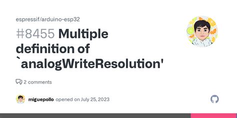multiple definition of `analogwriteresolution · issue 8455