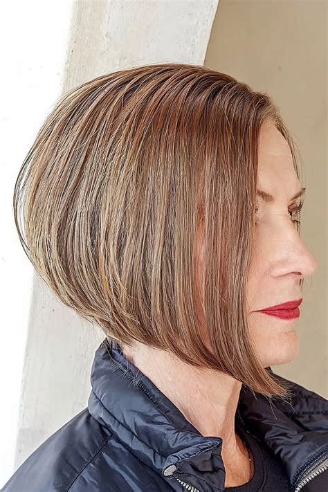 Wavy Angled Bob Haircuts