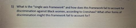 What Is The Single Axis Framework And How Does This