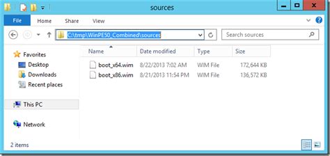 Creating A Dual Boot WinPE 5 0 Boot Image X86 And X64 Support Deployment Research