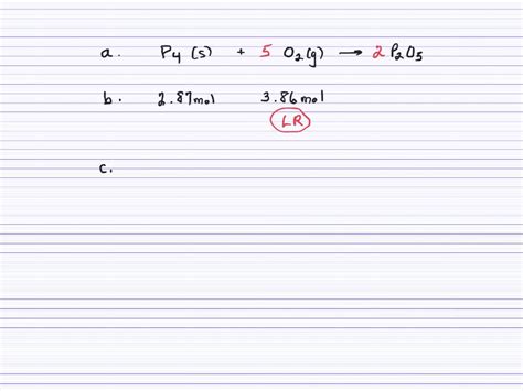 When Solid Phosphorus P4 Reacts With Oxygen Gas Diphosphorus Pentoxide Is Formed Initially 2