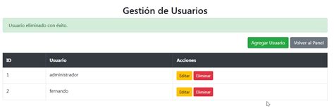 Agregar El Módulo Crud De Usuarios Para El Ejercicio Crea Un Carrito De Compras Con Php Mysql