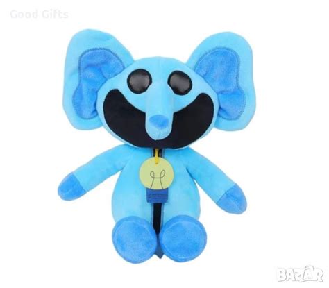 Плюшена играчка Smiling Critters Cat Nap Catnap Bubba Bubbaphant 30см в Плюшени играчки в гр