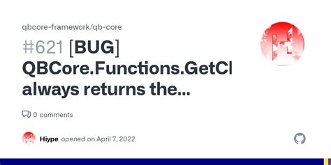 [BUG] QBCore.Functions.GetClosestPed always returns the player itself · Issue #621 · qbcore ...