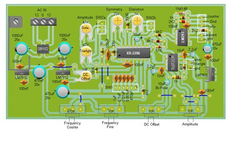 Arduino XR Function Generator Function Generator Arduino Electronic Circuit Projects