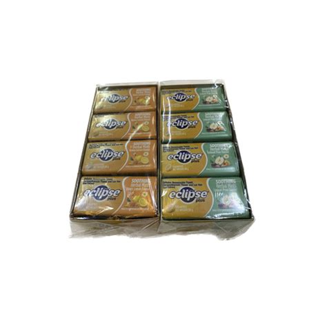Wrigleys Eclipse Plus Soothing Herbal Mints Assroted Flavors 8x30g
