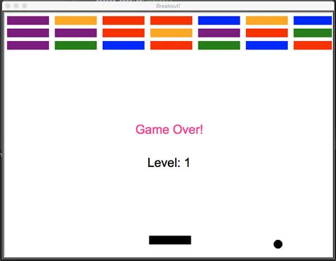 github yangpu2007360 breakout game