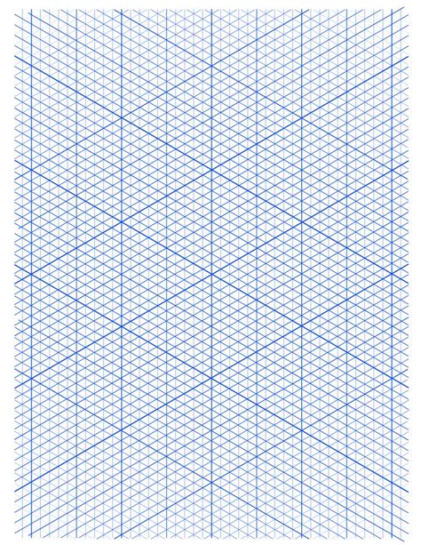 Isometric Graph Paper Free Printable Worksheets Library