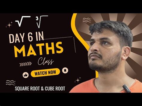 Day Maths Days Square Root Cube Root Prime Factorization Method Maths Class Day