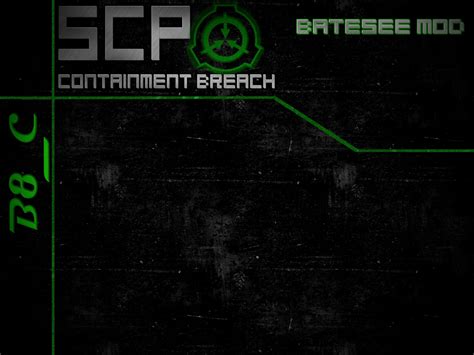 Scp Containment Breach Batesee Mod For 1 3 1 File Moddb