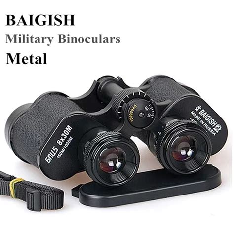 กล ้ องโทรทรรศน ์ รัสเซีย Baigish โลหะทั ้ งหมด 8x30 Low Light Vision กล ้ องส ่ องทางไกลความ