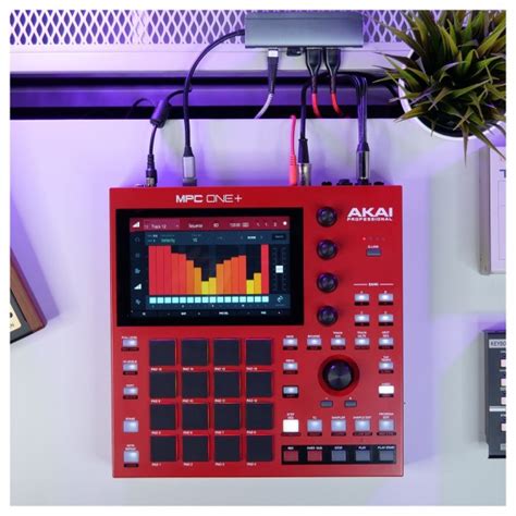 Akai Professional Mpc One With M Audio Bx5 Monitors At Gear4music