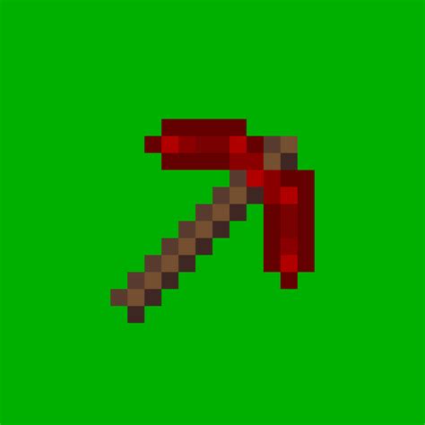 Minecraft Ruby Pickaxe