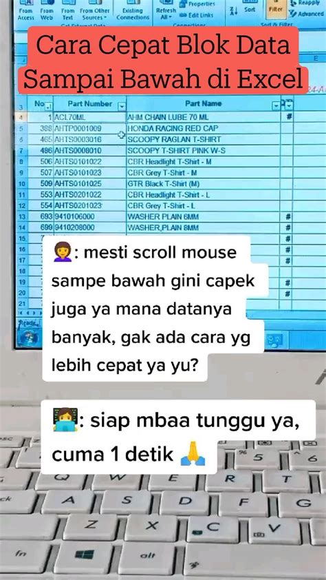 Cara Cepat Blok Data Sampai Bawah Di Excel Tutorialexcel Tipsexcel Shortcutsexcel Artofit