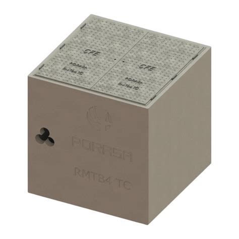 Registro Media Tension Banqueta Rmtb4 Tc Porasa Tienda En Linea Porasa