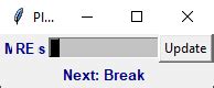 Python Label Not Disappearing In Tkinter Stack Overflow