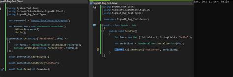 complicated error with c signalr client c