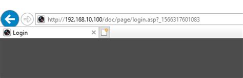 ENS IPC External Rd Party IP Camera Initialization Web Client
