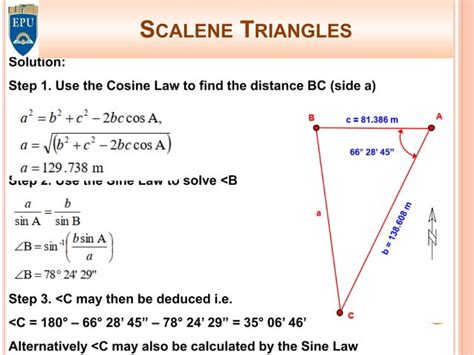 Lecture 1 Basics Of Trigonometry Surveying Pdf Geography Science