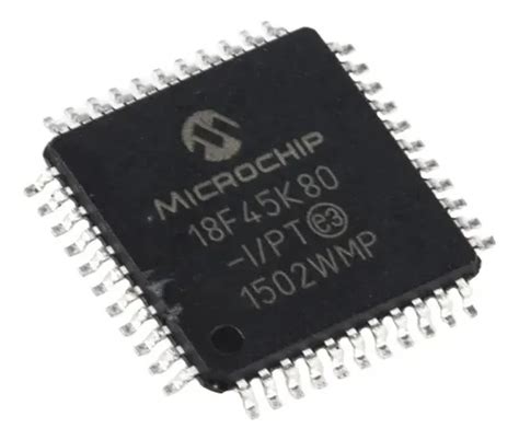 mcu pic 18f45k80 pic18f45k80 microchip 18f pic18f x 10 envío gratis