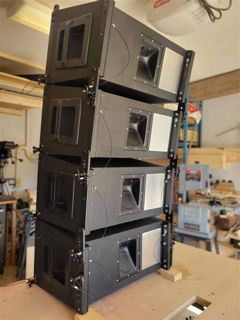 Diy Line Array Speaker System 90 Complete R Diy Pro Live Audio