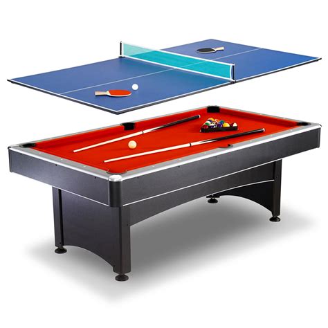 hathaway maverick deluxe 7 ft pool table with ping pong multi game