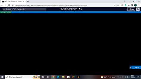 Trouble Accessing Learn Bash Scripting By Building Five Programs FreeCodeCamp Support The