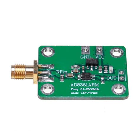 AD8361 0 1 2 5GHz RF Microwave True Power Detector AM Detector Amplitude Detection Module