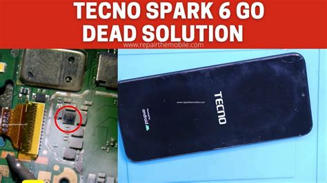 Tecno Spark Go Dead Solution Fake Charging Repair YouTube
