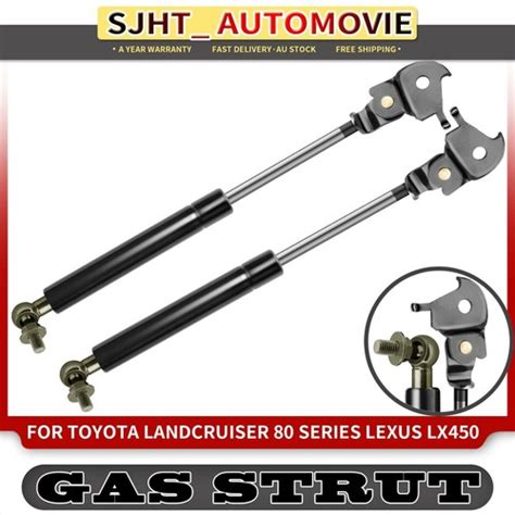 2x Bonnet Gas Struts For Toyota Landcruiser 80 Series 90 97 Front Left