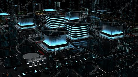 Premium Photo Components Of Quantum Computer Parts Next Generation