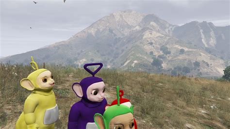 Teletubbies Add On Peds Gta5