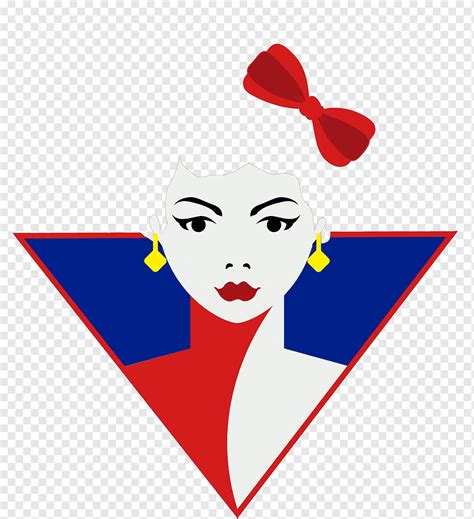 Woman Portrait Drawing Triangle Png PNGWing