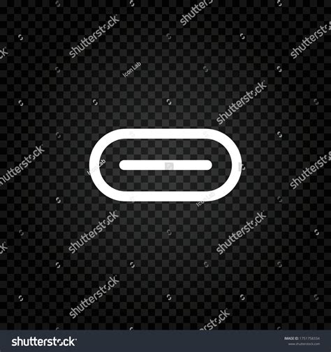 Usb Typec Icon Vector Signconnector Typec Stock Vector Royalty Free 1751758334 Shutterstock