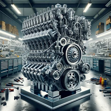 Diesel Engine Parts Ultimate Power And Efficiency Ai Art Generator