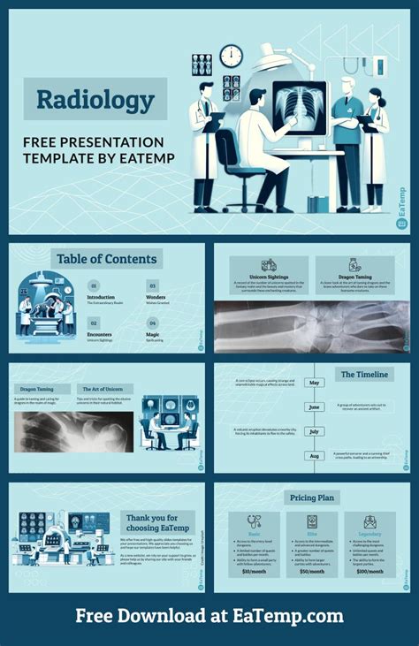 Radiology PowerPoint Presentation Template Google Slides Theme